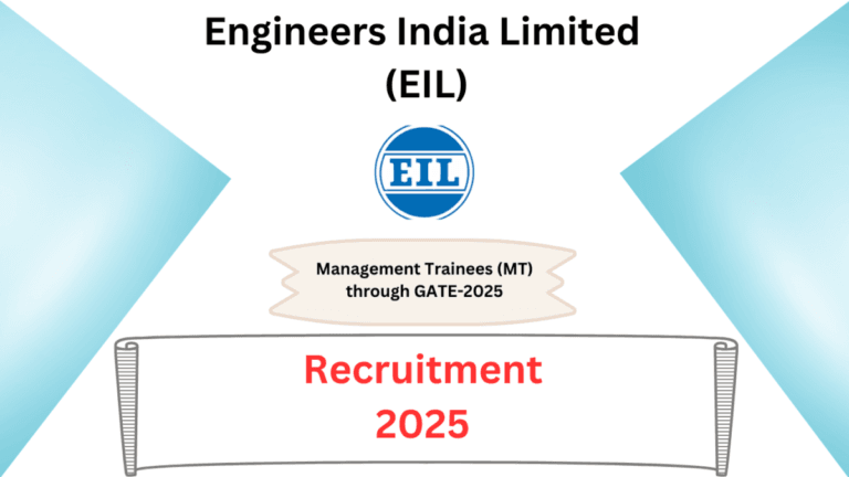 EIL Management Trainee Recruitment 2025 – Apply Now for Exciting Career ...